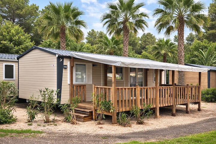 Mobilhome Bord De Mer Camping 4*«les Sables D’or&nbsp;» - Vias