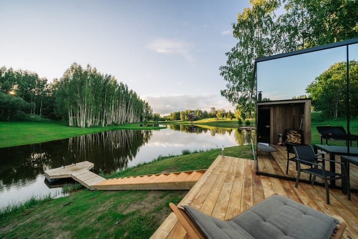 Birch Mirror House At Faraway Pond - New Hampshire (State)
