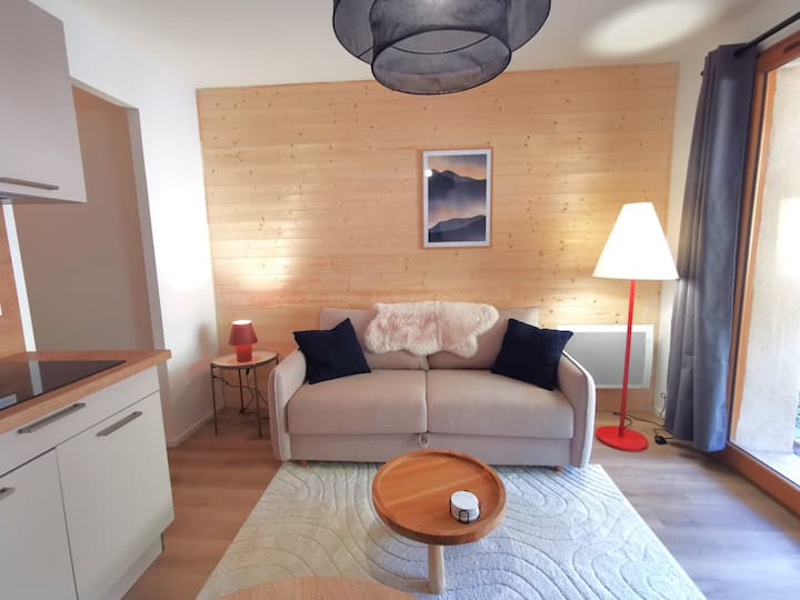 Studio Moderne Neuf Pour 2 - Rés. Violaine - Névache