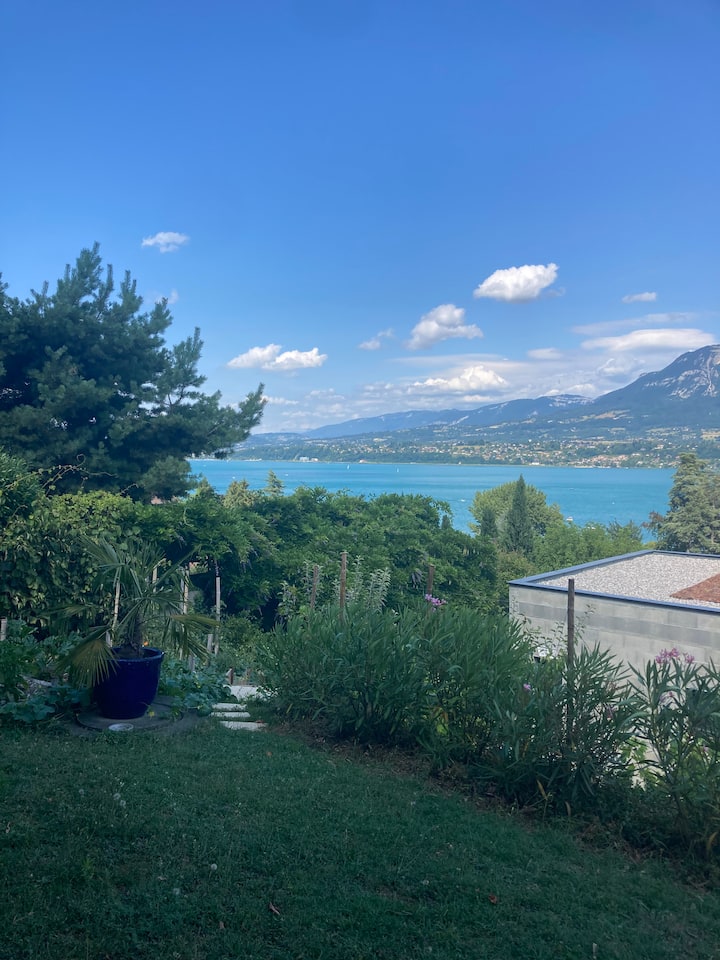 Nouveau Au Bourget ! Logement Cocooning Vue Lac - Lac du Bourget