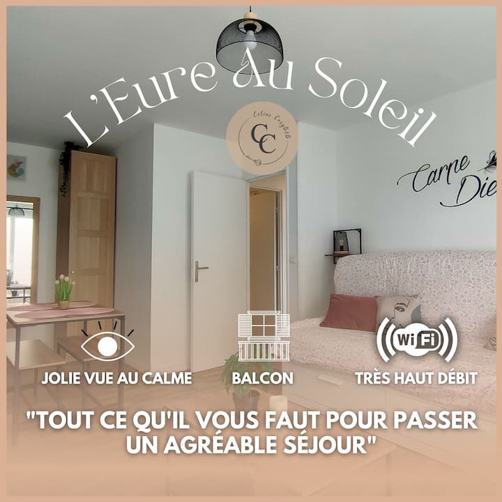 L'eure Au Soleil, Wifi, Balcon Avec Vue Evreux - Évreux