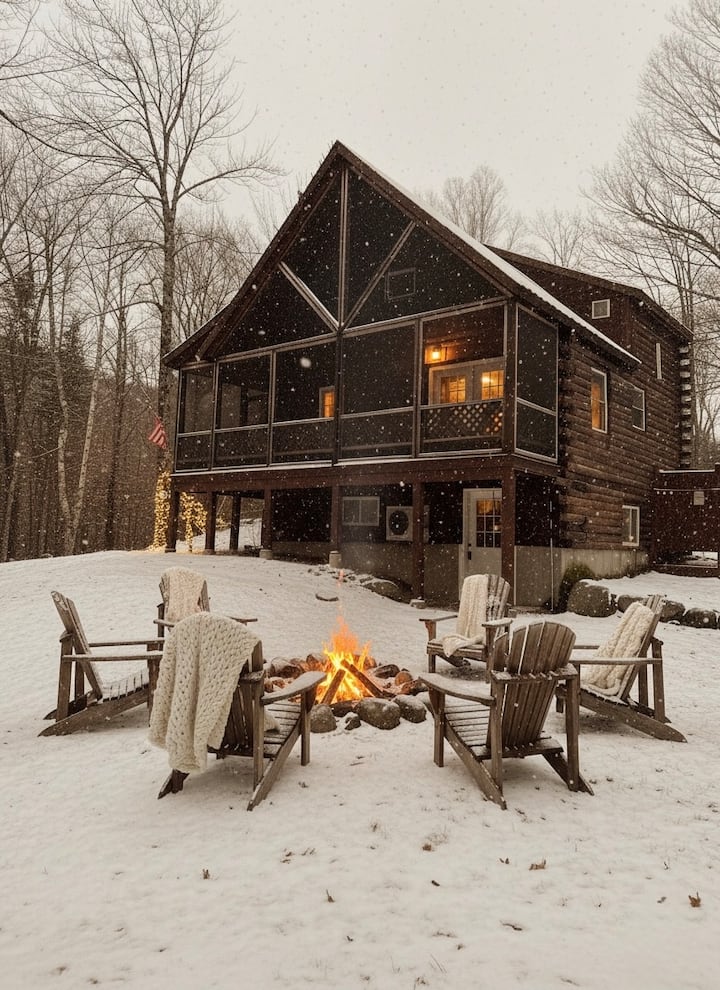 Mountain Cabin Charm With Wood Stove! - New Hampshire