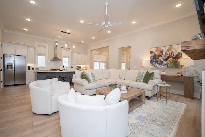 2.6 Mi To Ole Miss 3brm/3.5 Bath. Sleeps 9-11 - Oxford