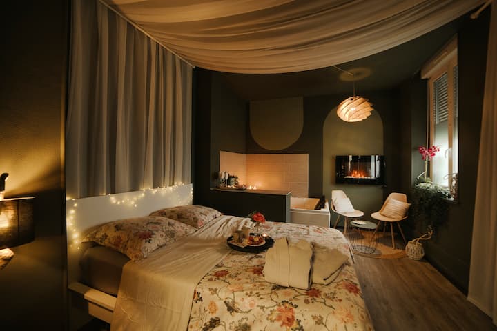 Bliss Insolite Jacuzzi Privée 5min Centre Ville - Haut-Rhin