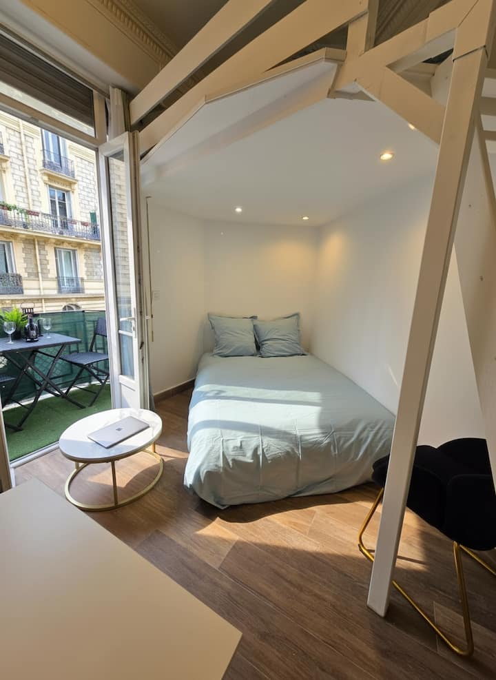 Studio Cosy + Mezzanine Climatisé, Au Cœur De Nice - Nice