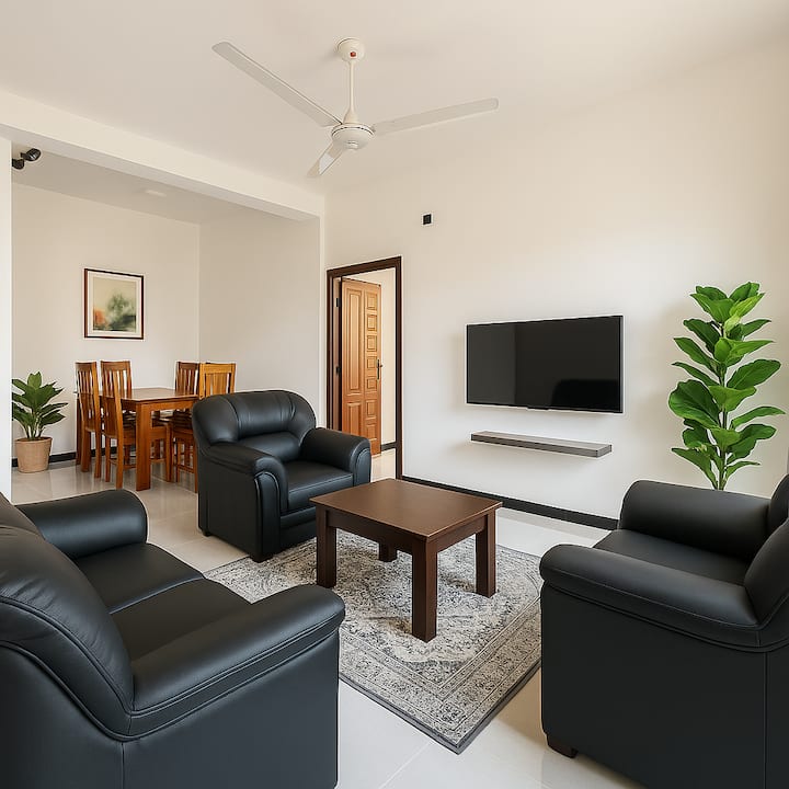 Colombo 2br Flat A/c Near Wellawatta - Colombo