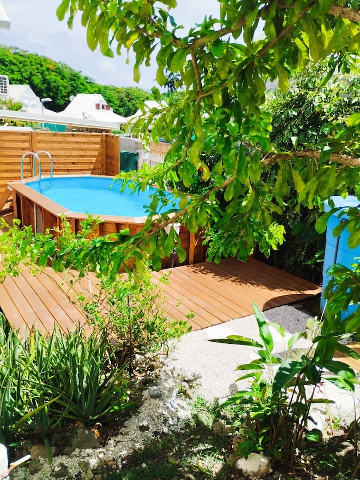 Villa Saint François, Piscine Privée, Proche Plage - Saint-François