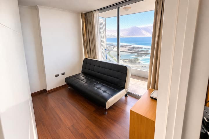 Vista Al Mar Piso 11 | 3d/2b Para 6–7 Con Parking - Iquique