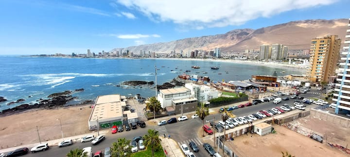 Vista Al Mar Piso 11 | 3d/2b Para 6–7 Con Parking - Iquique