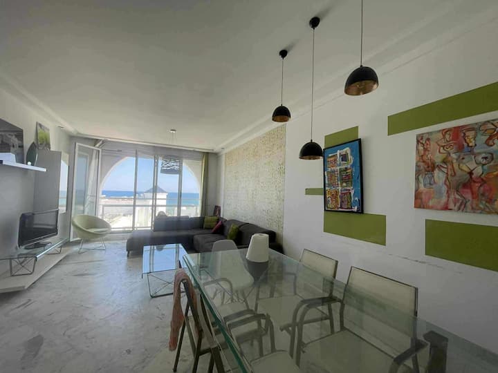 Charmant Appartement Avec Piscine Et Accès Plage - Nabeul‎