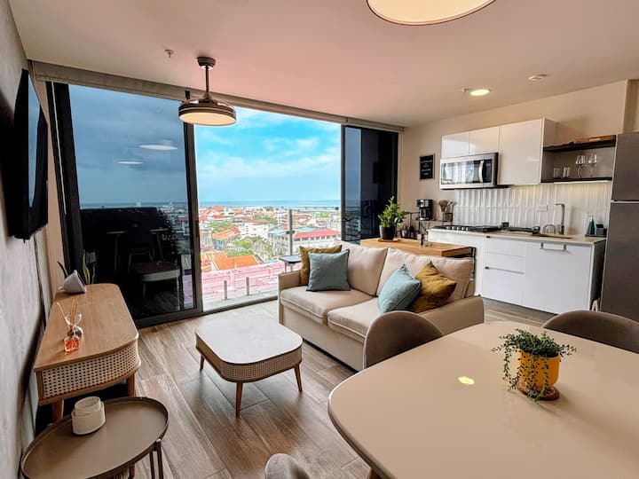 Cozy 1br · W/pool · Sea View · Santa Ana · Casco - Ciudad de Panamá