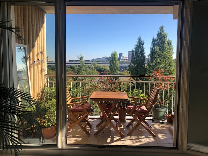 Balcon Sur La Villette : Calme, Confort & Lumière - Paríž