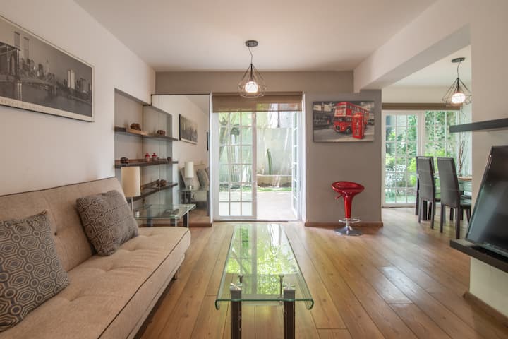 Loft 1 | Terrace | Near Polanco & Citi Banamex Ctr - Naucalpan de Juárez