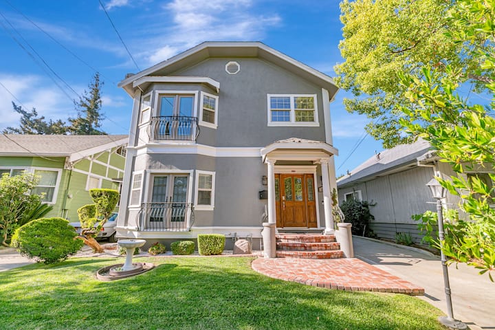 Big 6br Dt Sj Getaway + Huge Backyard - San José