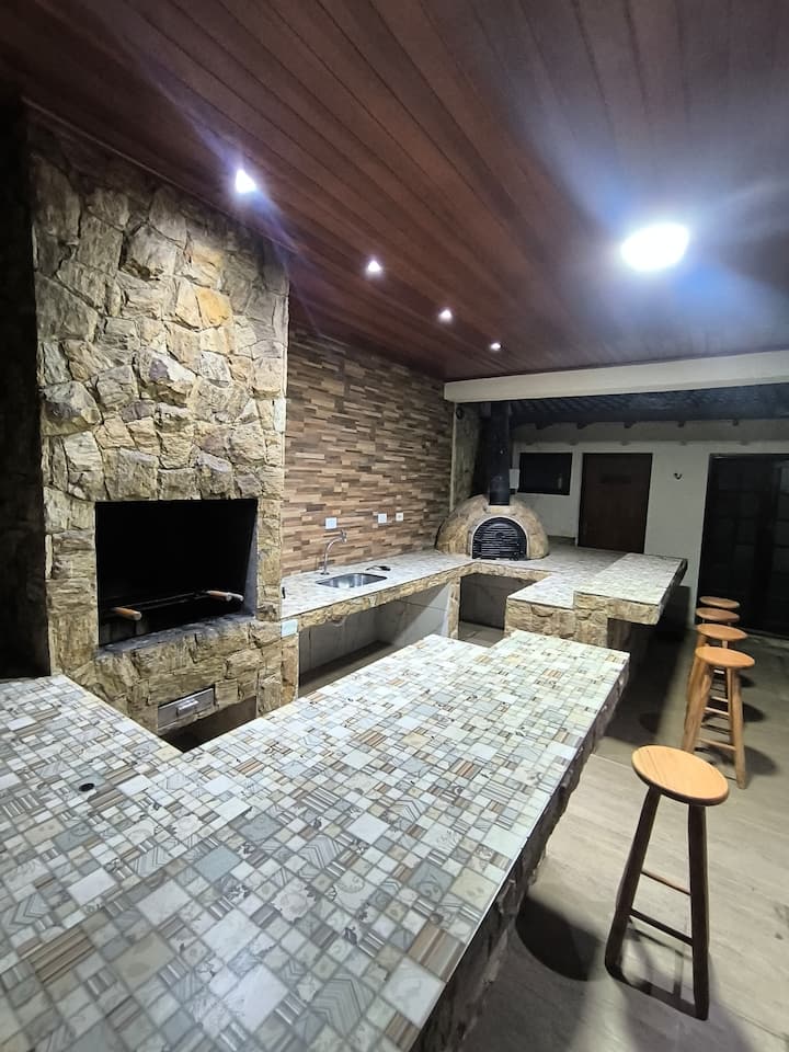 Casa Rústica Em Bertioga - Bertioga