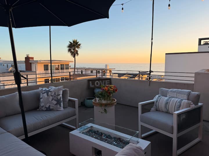 Ocean View- 3 Bedrooms Condo-step To Sand - Manhattan Beach, CA