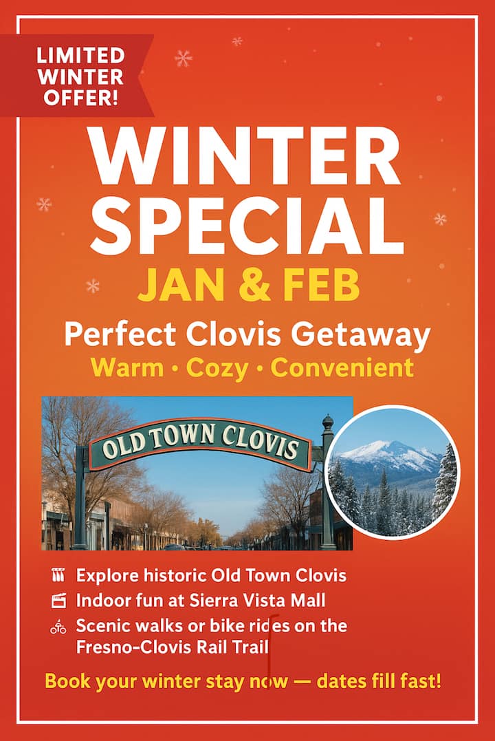 Top-rated Private Pool Peaceful Clovis Retreat - Clovis, CA