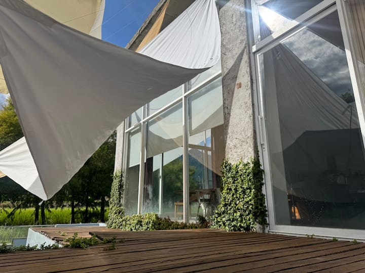 16平米泳池獨棟loft工業風鄉村寧靜的田邊適合8人包棟 - Taitung County