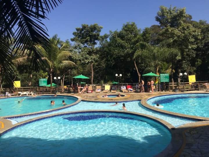 Thermas Paradise • Rio Quente •Apt Com Sacada - Rio Quente