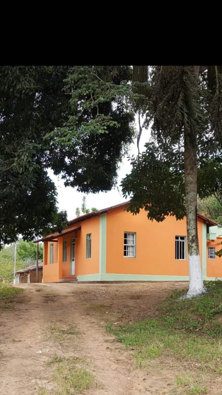 Casa Rústica Do Machado Com Piscina Na Roça - Barbacena