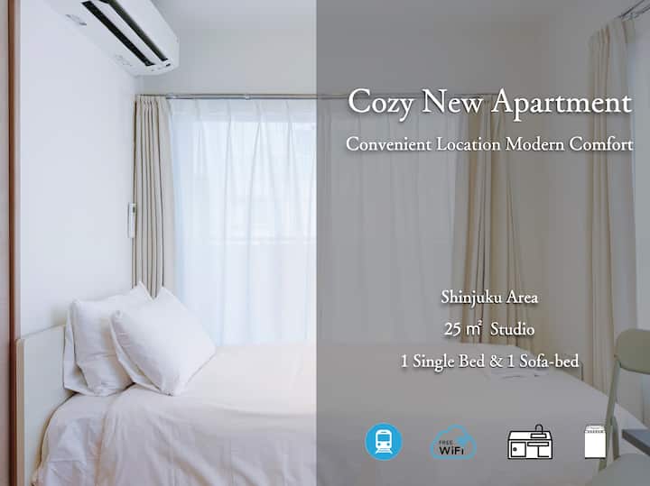 Snsi2-new Apartment Convenient Location Modern 25㎡ - Tokyo