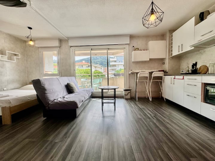 Le Vauban - Studio Terrasse Ac - Nice