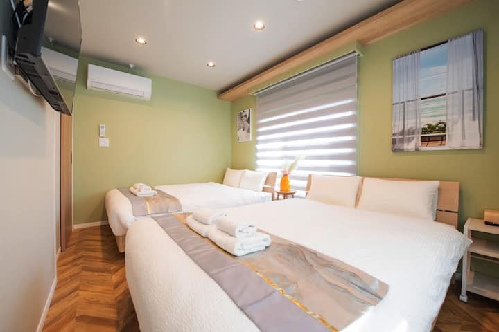 New Open 三ノ輪駅徒步8分/一戸建两层楼/max8人/免费wi-fi-tt0063 - Ueno