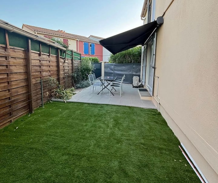 Charmante Maison Avec Jardin Etang De Thau - Marseillan