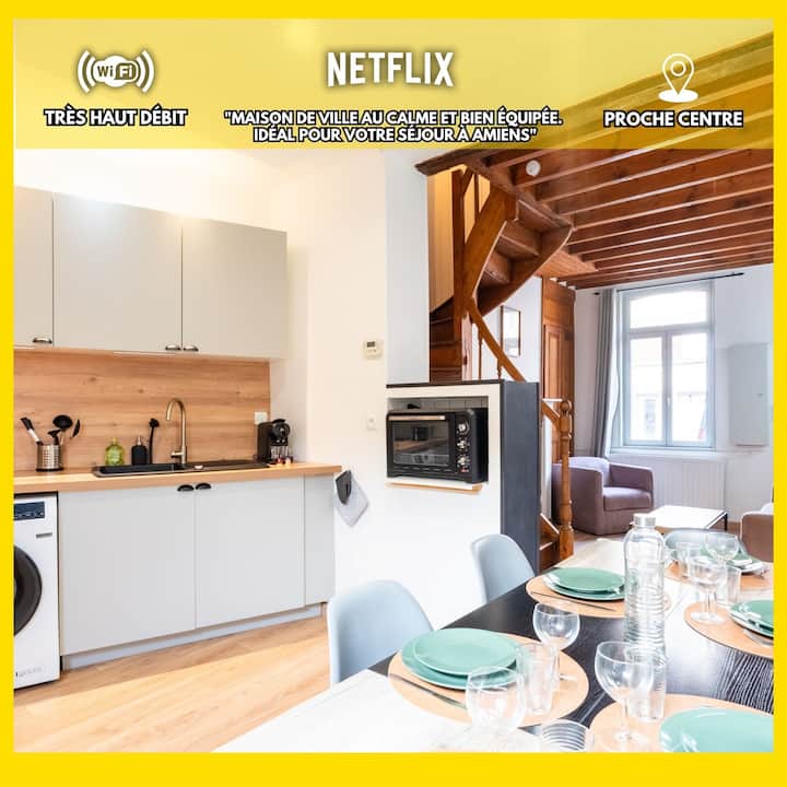 (New) Au 219 -Maison Cosy/au Calme/proche Centre - Amiens