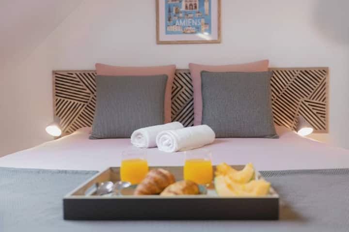 Triplex Confort • Parking Gratuit • Centre Amiens - Amiens