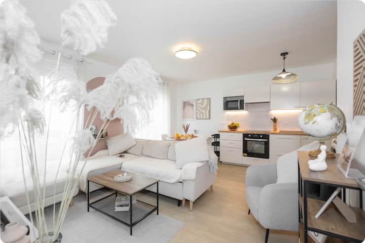 T2-free Parking-paris 25min-4 Pers-tramt5-metro13 - Saint-Denis, France