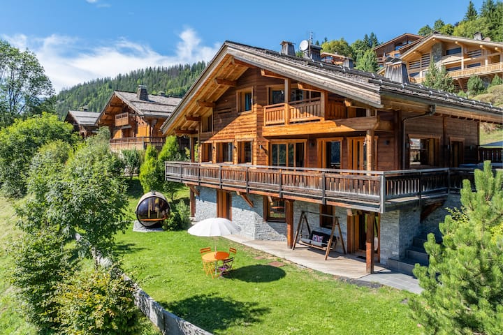 Chalet M : 12/14 Personnes, Navette Ski - La Giettaz