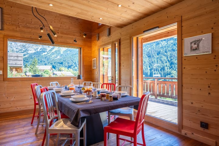 Chalet M : 12/14 Personnes, Navette Ski - Saint-Jean-de-Sixt