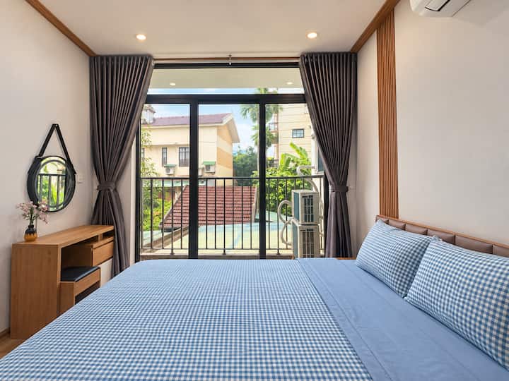 K368-204-1 Bed- Elevator-big Room- My An - Pool - Vietnam