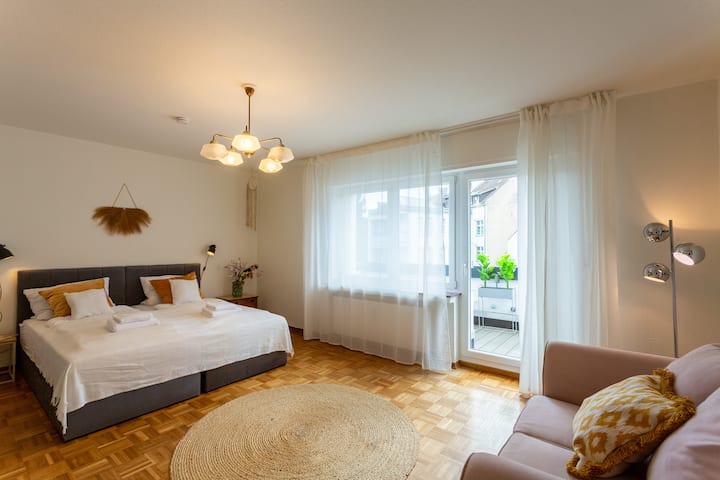 Level22! Zentrum | Parkplatz | Balkon | Strandkorb - Cologne