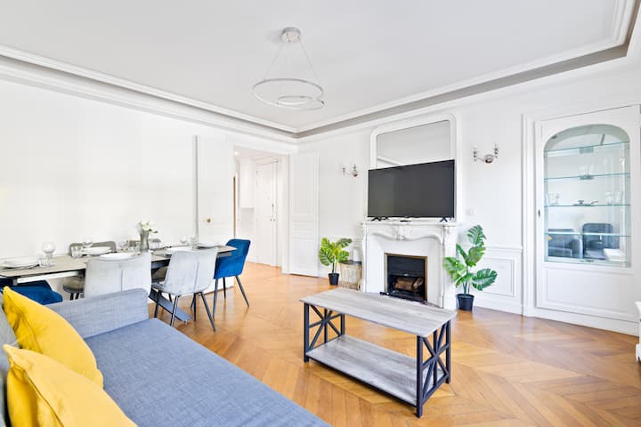 Arc De Triomphe - Luxurious 3 Bedroom With Netflix - Le Parc des Princes