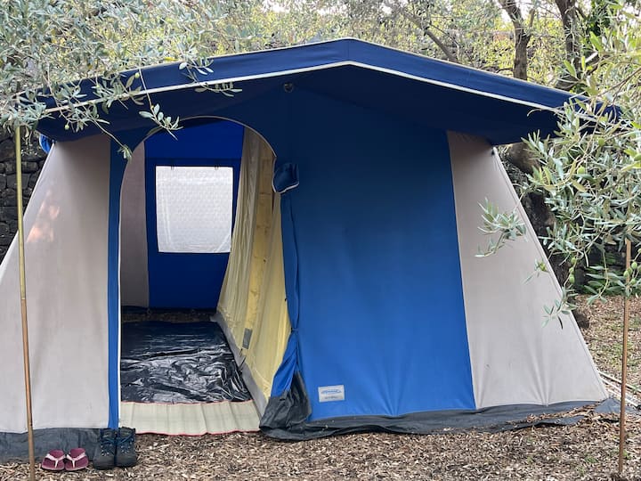 Tenda A Due Stanze In Agricampeggio Sull'etna - Zafferana Etnea