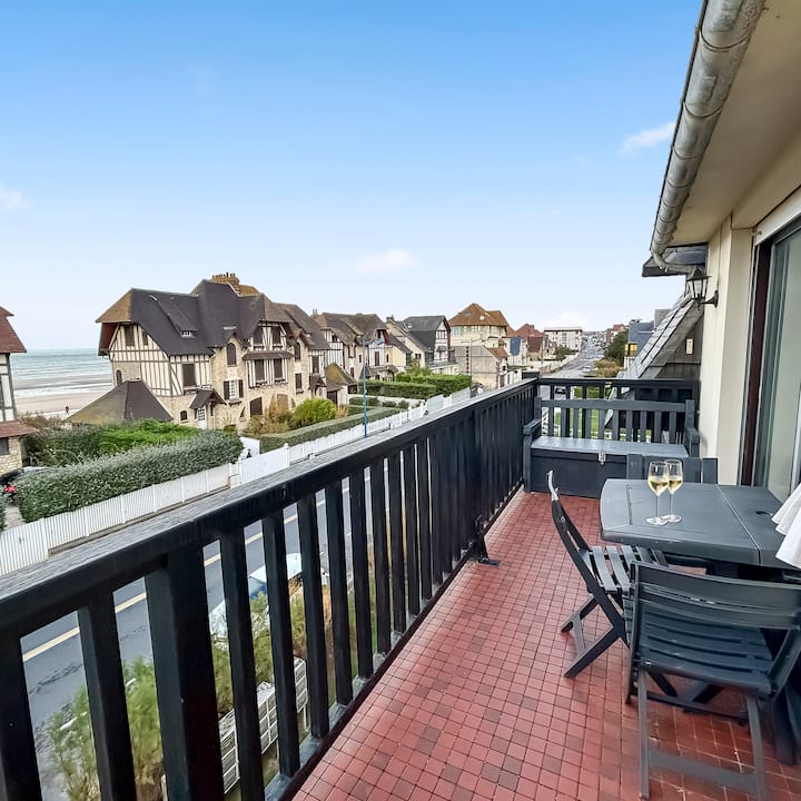 Vue Mer, Grand Balcon & Parking Manon’s Studio - Villers-sur-Mer