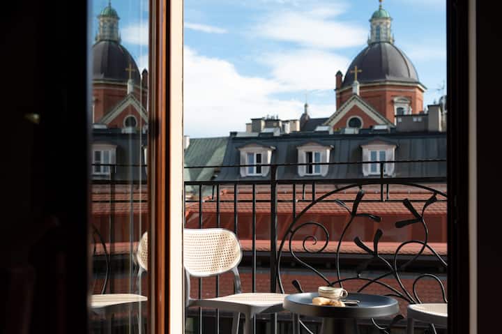 Dome View Apartment By The Main Square - Kraków
