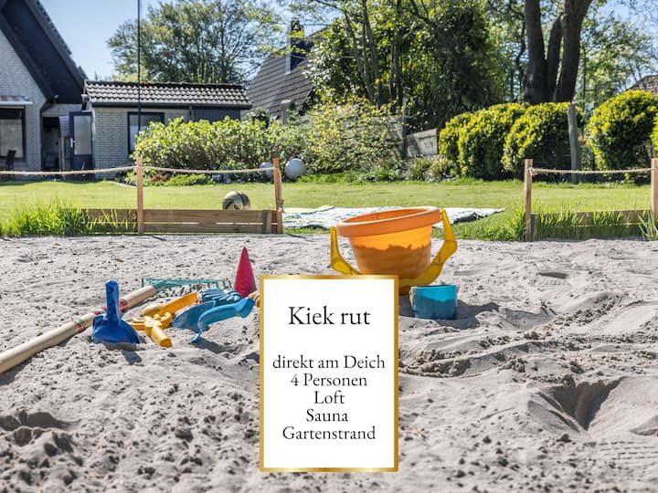 Fewo 'Kiek Rut'-familienfreundlich-direkt Am Deich - Spiekeroog