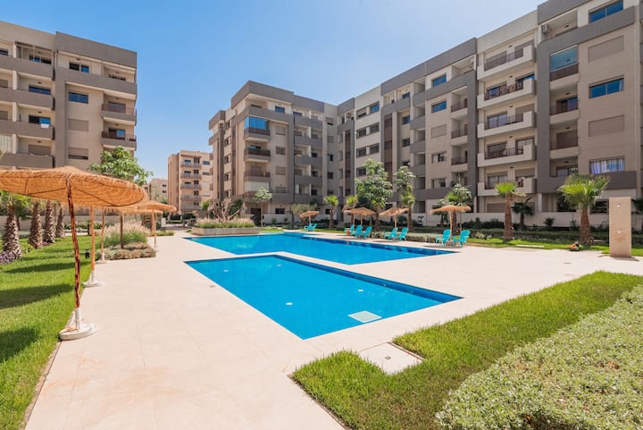 L'horizon | Swimming Pool | 10m From Airport - Bouskoura