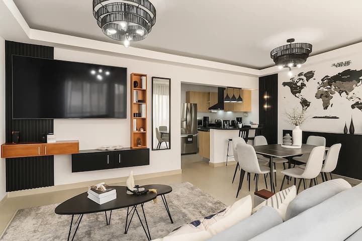 Resort-style 2br • Pool View • Airport Pickup - Punta Cana
