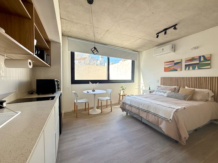 Moderno Y Luminoso Estudio Palermo Soho La Rural - Buenos Aires