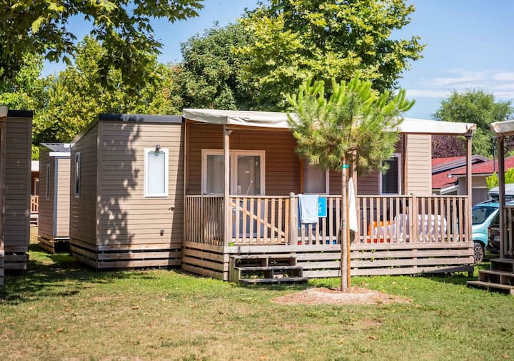 Mobile Home 3 Bedroom Premium + Lounge + Ac - Saumur