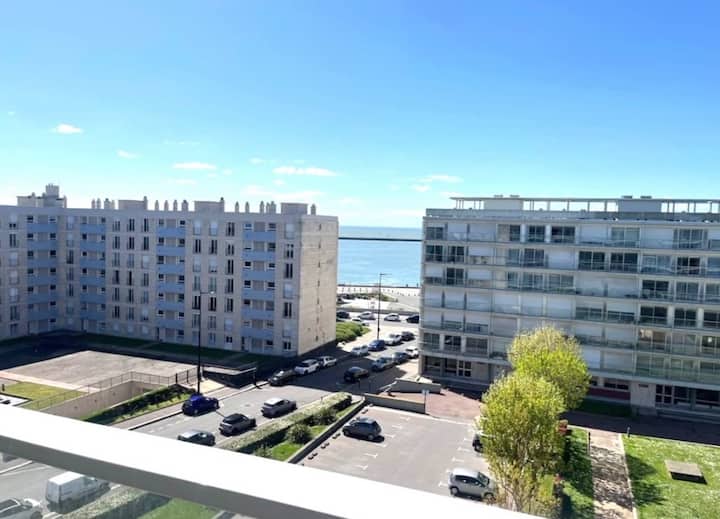 Appartement Plage Vue Mer 3 Chambres Garage - Sainte-Adresse