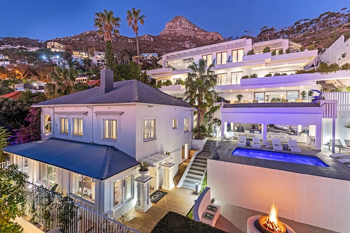 4 Bed High-end Living - Pool, Jacuzzi, Bbq & Views - Camps Bay