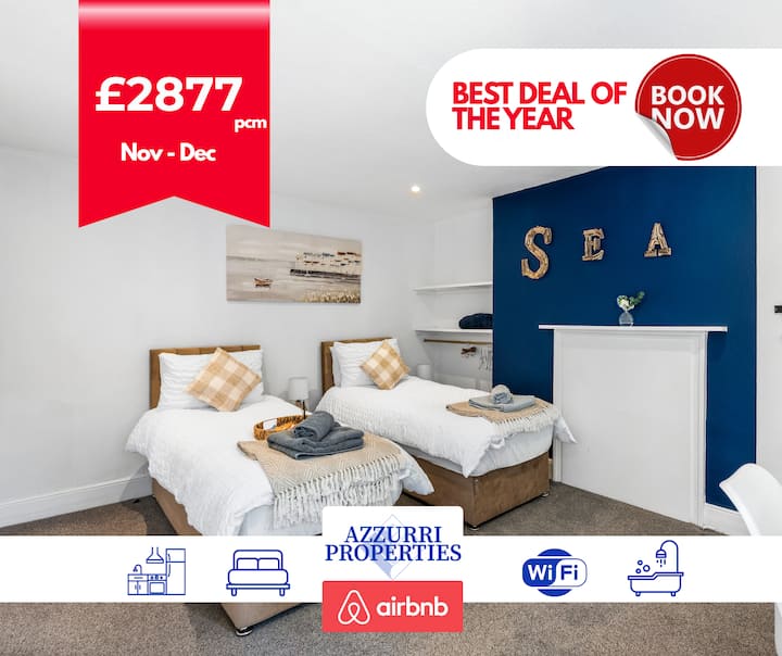 Upto 60% Off| Oct–nov Stay Deal| Family| Brighton - Brighton