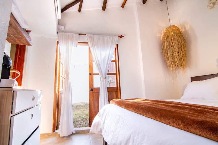 Hermosa Cabaña Con Tina Y Cine - Villa de Leyva