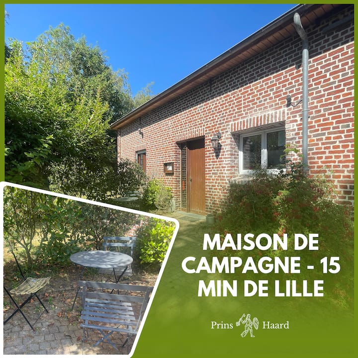 Maison De Campagne · 8 Pers · 15 Min De Lille - Seclin