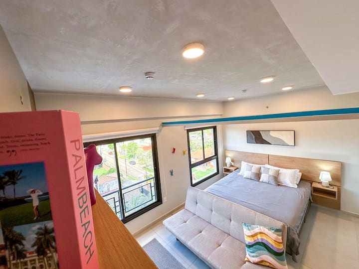 Estudio Luminoso Con Acceso Rápido Al Aeropuerto - Paraguay